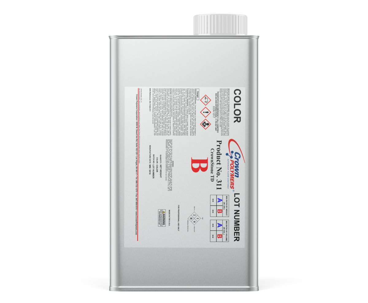 Trowel Floor Overlay System | CrownStone TD | Crown Polymers