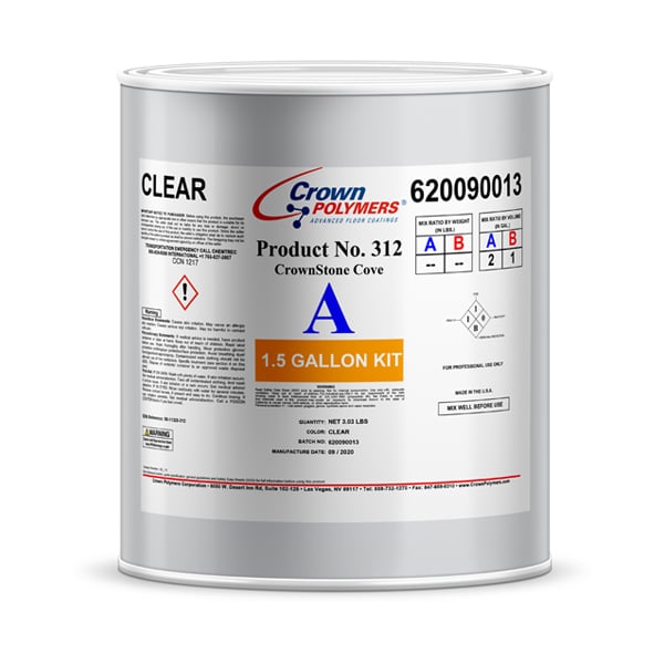 Epoxy Flooring System | 312 CrownStone Cove | Crown Polymers