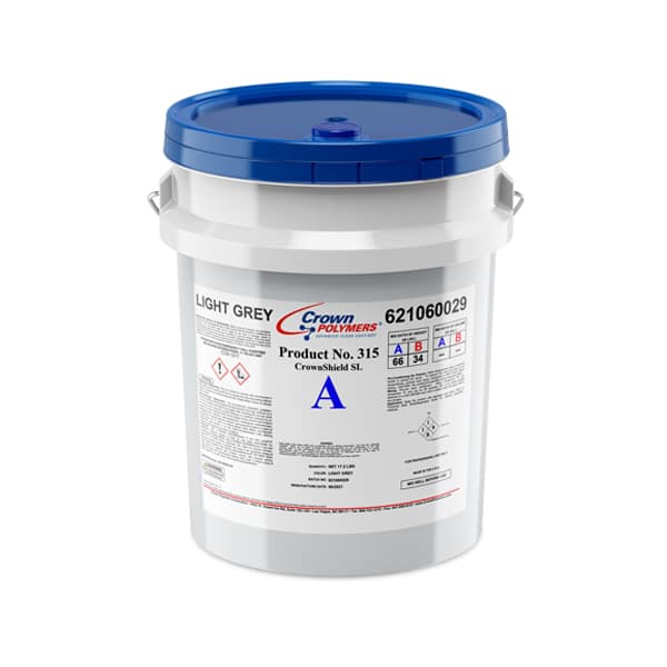 Self-Leveling Epoxy Overlayment | 315 CrownShield® | Crown Polymers