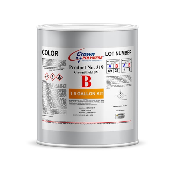 Pigmented Epoxy | 319 CrownShield® | Crown Polymers