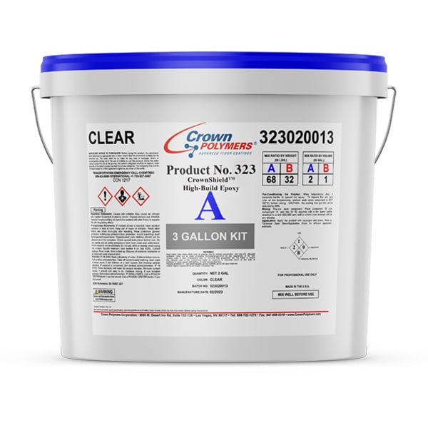 High Build Epoxy | CrownShield 323 | Crown Polymers