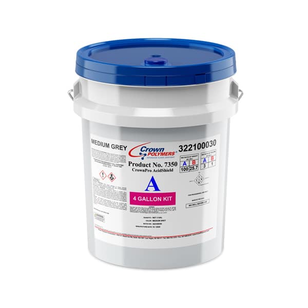 AcidShield™ Novolac Epoxy | 7350 CrownPro™ | Crown Polymers