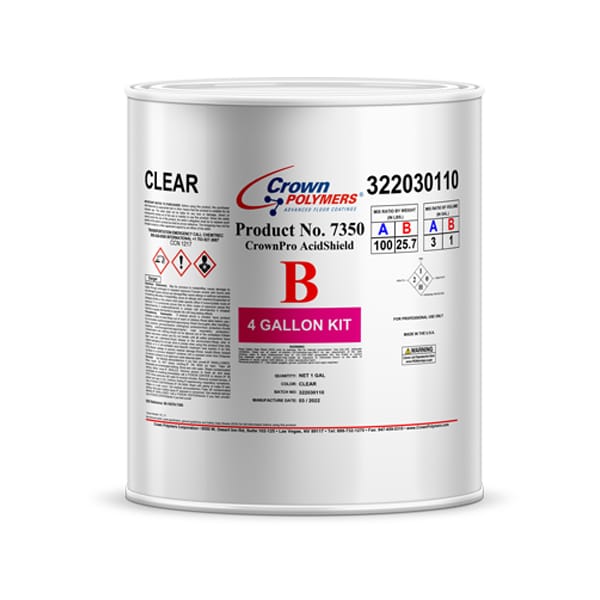 AcidShield™ Novolac Epoxy | 7350 CrownPro™ | Crown Polymers