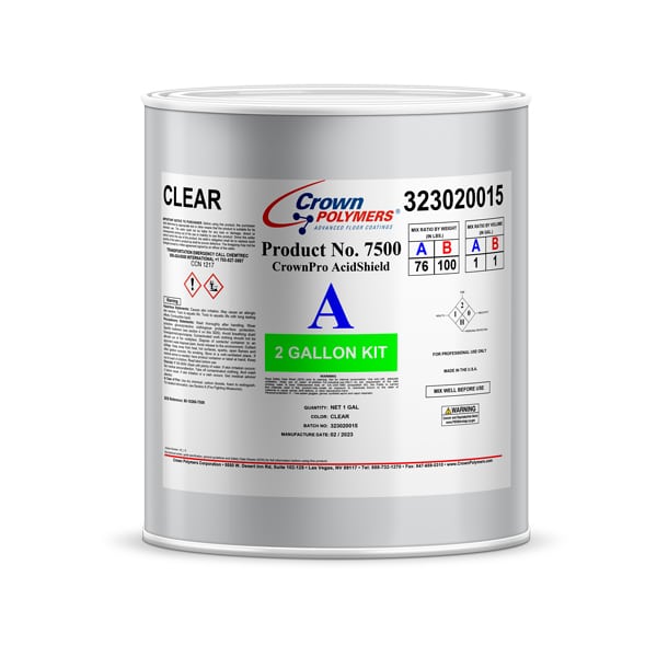AcidShield™ Novolac Epoxy | 7500 CrownPro™ | Crown Polymers
