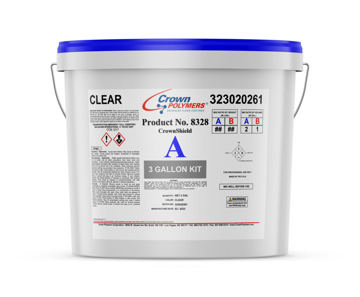 Epoxy Clear LV Coating | 8328 CrownShield® CrownMetallic™