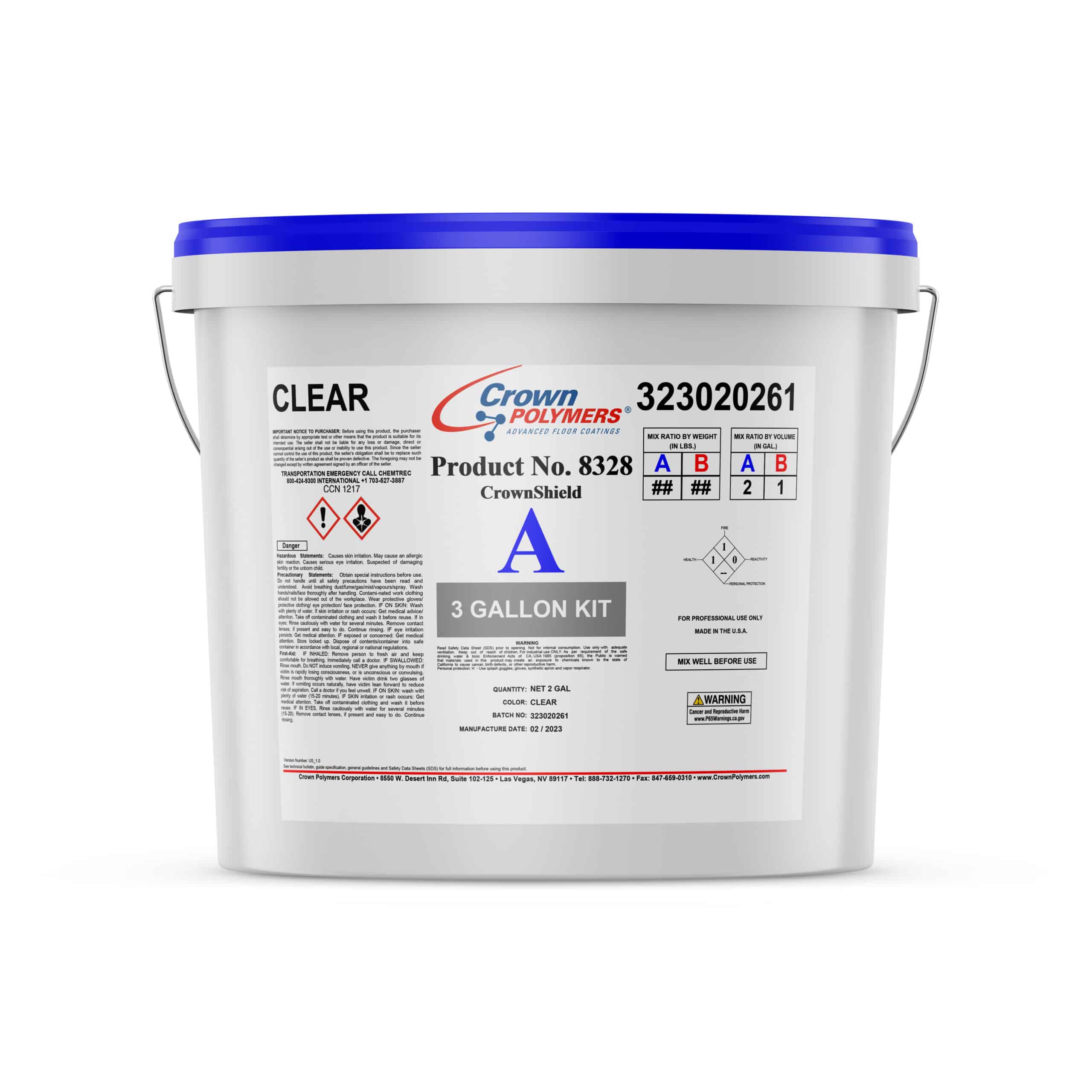 Epoxy Clear LV Coating | 8328 CrownShield® CrownMetallic™