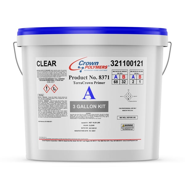 Terrazzo Products | 8371 TerraCrown | | Crown Polymers