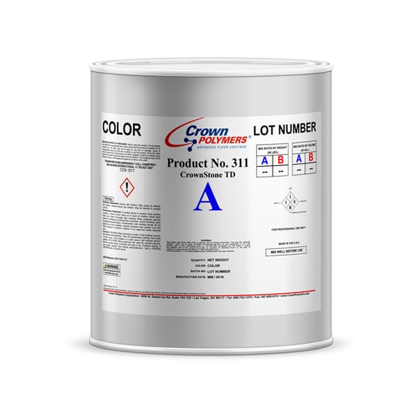 Trowel Floor Overlay System | CrownStone TD | Crown Polymers